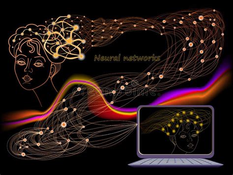Digital Brain And Neural Networks Artificial Intelligence Stock Illustration Illustration Of