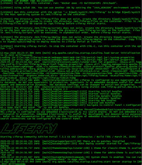 To Run Liferayportal Using Podman Or Docker For The First Time By Doy Medium
