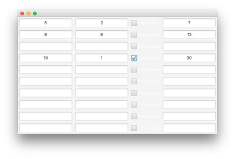 Javafx Gridpane Multiple Rows