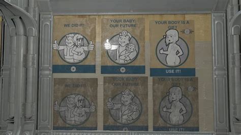 Vault Tec Breeding Posters Models And Textures Loverslab