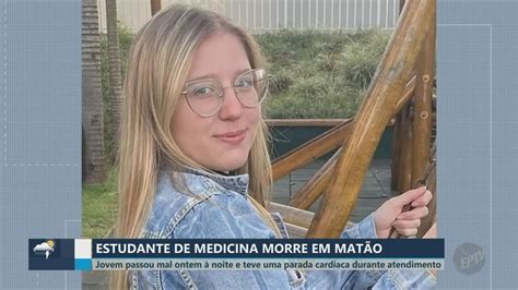 Morte De Estudante De Medicina De 18 Anos Gera Comoção No Interior De