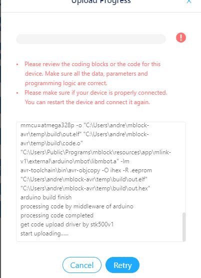 Issue With Arduino Uno Software Makeblock Forum