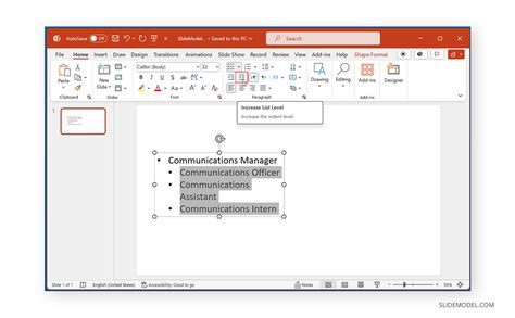 How To Make Sub Bullets In Powerpoint