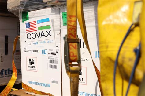Uzbekistan Receives 1 2 Million Doses Of Pfizer Biontech Vaccine As Unicef Fits Ultra Cold Chain