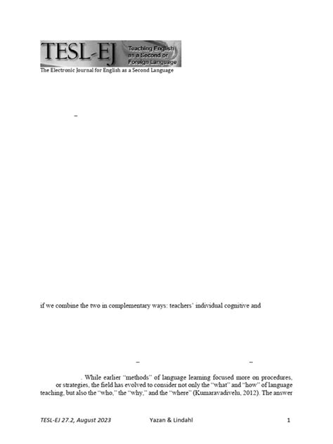 Ebsco Fulltext 01 20 2025 Pdf English As A Second Or Foreign Language Metacognition