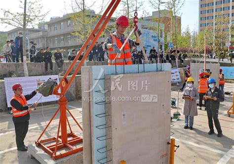 河北省职业院校装配式建筑构件生产与安装技能大赛在秦皇岛举行 人民图片网