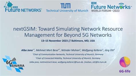 Nextgsim Toward Simulating Network Resource Management For Beyond 5g Networks Ppt