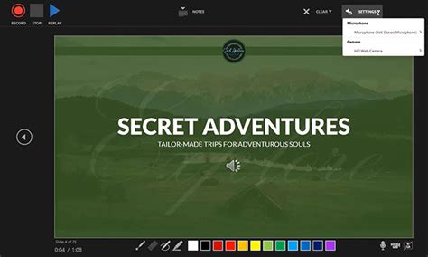Detailed Tutorials To Record A PowerPoint Presentation With Audio