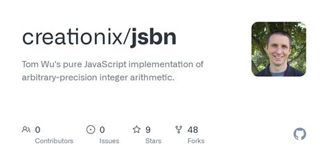 GitHub Creationix Jsbn Tom Wu S Pure JavaScript Implementation Of