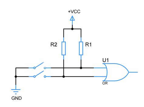Guide To Pull Up Pull Down Resistors And Its Usage Gadgetronicx