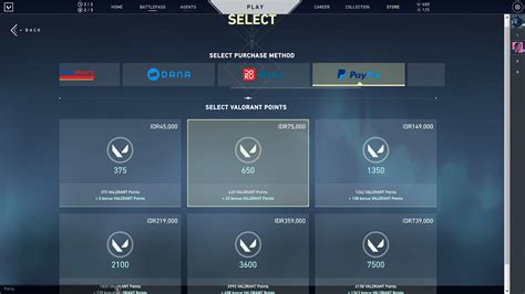 Cara Mendapatkan Valorant Points Gratis Menggunakan Paypal