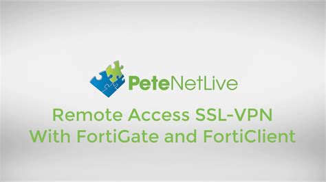 Fortigate Ssl Vpn With Adldaps Authentication Youtube