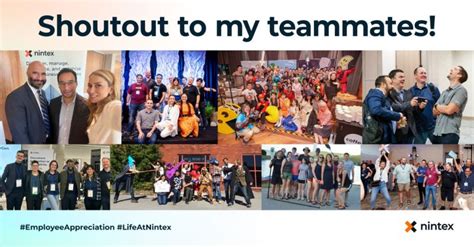 Ranjit R Nair On Linkedin Employeeappreciation Lifeatnintex Teamwork