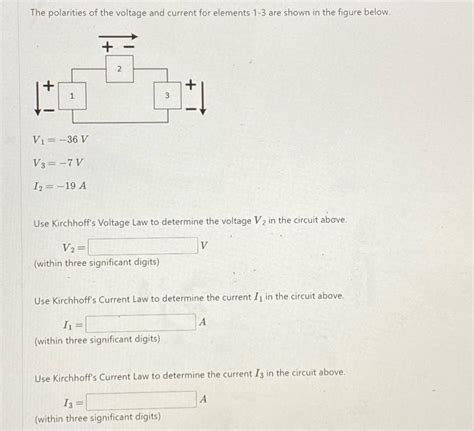 [solved] The Polarities Of The Voltage And Current For Ele
