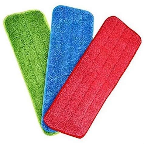 Microfiber 3 Piece Mop Pad For Cleaning Size 42 L X 14 W X 2 H