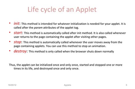Appletsbasic Introduction Ppt