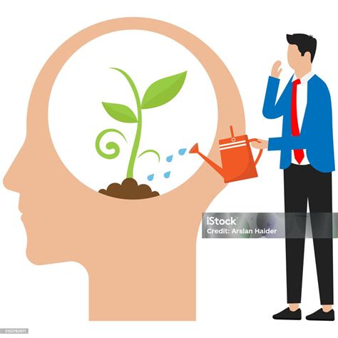 자기 성장과 잠재력 개발 심리 치료 및 분석 및 행복 추구 및 정신 건강 관리 동기 부여 및 열망 및 긍정적 인 사고 방식 개발에 대한 스톡 벡터 아트 및 기타 이미지