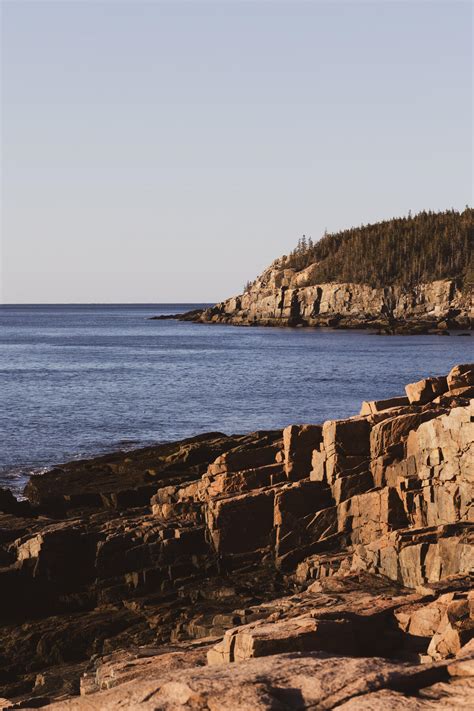 Обои морское побережье берег скалистые океан вода от Uaha картинки от Fonwall