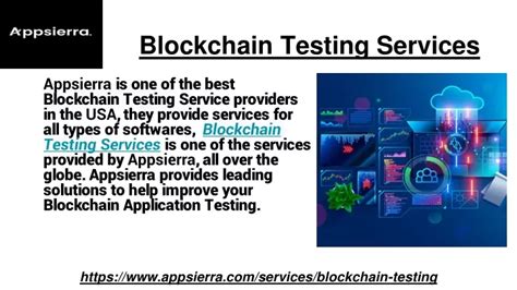 ppt blockchain testing services powerpoint presentation free download id 11298289