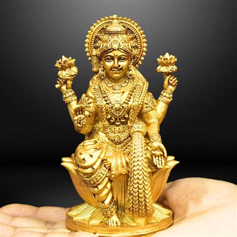 Buy Neeann Goddess Lakshmi Laxmi Devi Mata Idol 45 Inches Polystone