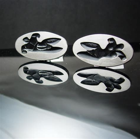 Sterling Erotic Cufflinks Vintage Tantra Cuff Link Men S Etsy