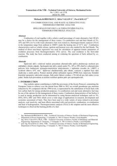 Thermodynamic Modeling Analysis And Rating Of Transactions