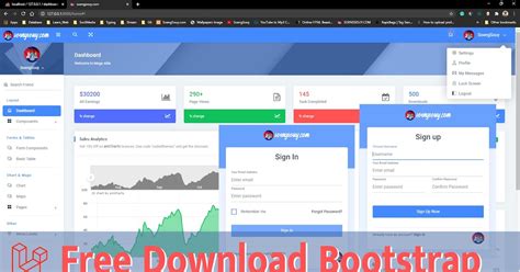 Demo Admin Dashboard Version 6 In Laravel