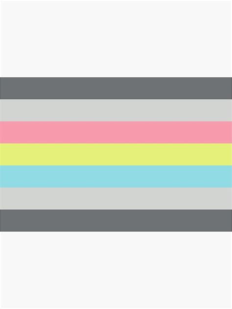 Demiflux Pride Flag Poster For Sale By Flagsworld Redbubble