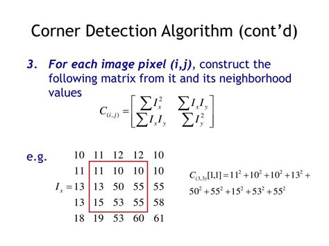 ppt corner detection and color segmentation powerpoint presentation