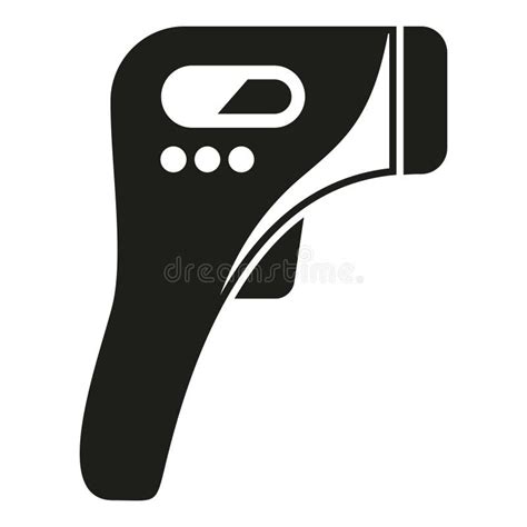 Scan Health Device Icon Simple Vector Laser Thermometer Stock Vector Illustration Of Infrared
