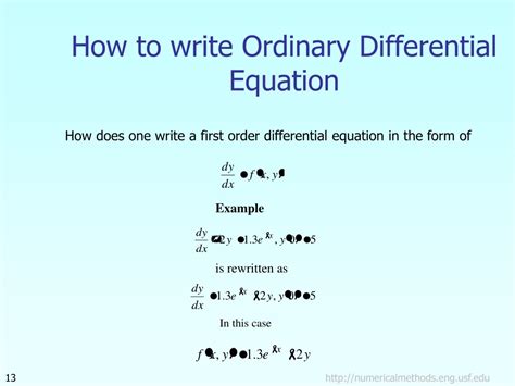 Ppt Numerical Solution Of Ordinary Differential Equation Powerpoint Presentation Id 9440876