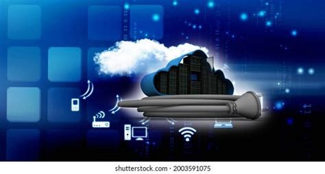 3d 그림 데이터 센터 서버 연결 스톡 일러스트 2001586178 Shutterstock