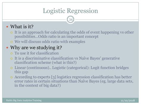 Naïve Bayes And Logistic Regression And Classification Ppt Download