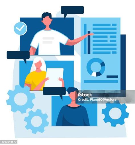 서류와 그래프를 가진 학생 플랫 디자인 일러스트레이션 벡터 개념에 대한 스톡 벡터 아트 및 기타 이미지 개념 개발 개선