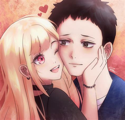 Marin Kitagawa And Gojo Wakana Fanart By Liamatsirt On Deviantart