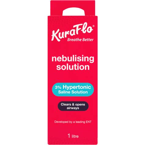 Kuraflo Nebulising And Rinsing Solution 1 Litre Clicks