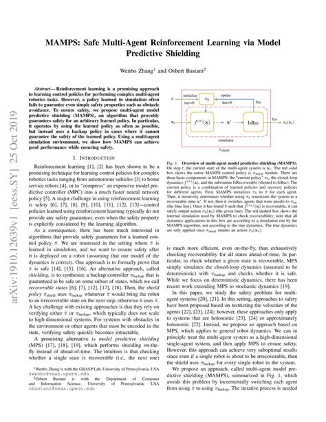 Mamps Safe Multi Agent Reinforcement Learning Via Model Predictive