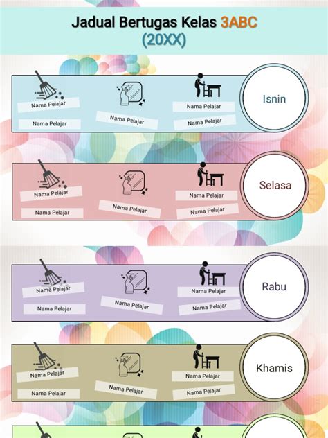 Jadual Bertugas Pdf