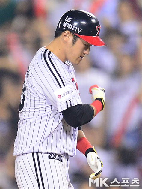 선취타 양석환 `지루한 0의 균형을 깼어` Mk포토 Mk스포츠