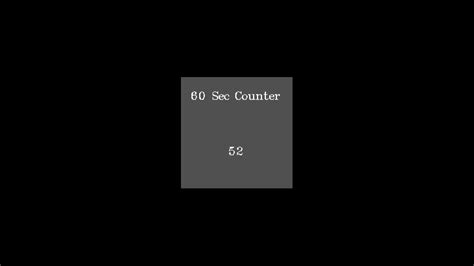 How To Make Simple 60 Sec Timer In C Graphics C Graphics How To Make Simple 60 Sec Timer In C Graphics C Graphics