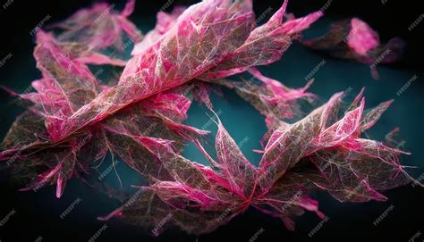 Fundo De Veias De Folha Preta E Roxa Fundo De Textura De Folha Preta E