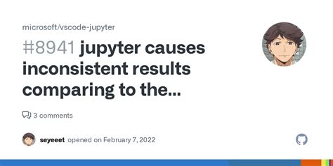 Jupyter Causes Inconsistent Results Comparing To The Terminal · Issue 8941 · Microsoftvscode