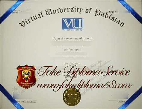 How Can I Purchase A Fake Virtual University Of Pakistan Degree Online