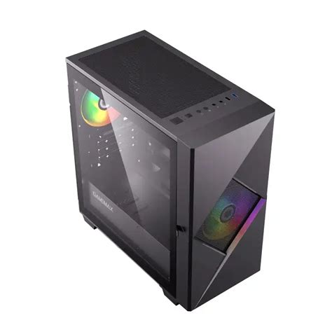 Case Gaming Gamemax Cyclops BG Negro/Gris | Pc Actual