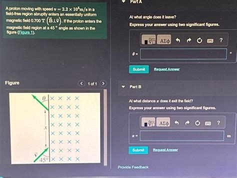 Solved A Proton Moving With Speed V M S In A Chegg