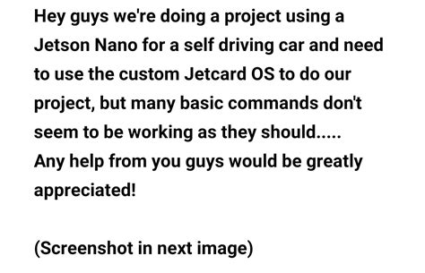 Help Needed With Interfacing Jetson Nano With Arduino Uno Jetsonnano