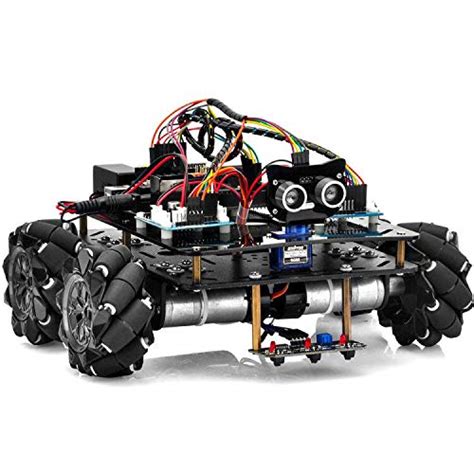 Buy Osoyoo Omni Directional Mecanum Wheels Robot Car Kit For Arduino