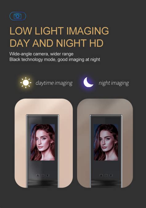 Fingerprint Door Lock With Camera Biometric Eye Scan Smart TTLOCK APP