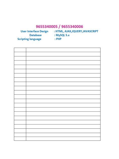 Htmlmysql Pdf Ajax Programming Php