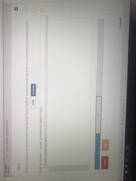 Solved Reset Write And Register An Event Handler That